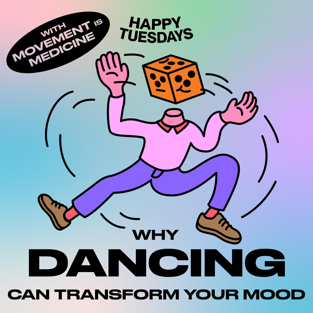 Why dancing can transform your mood (with Movement Is Medicine) – Happy ...